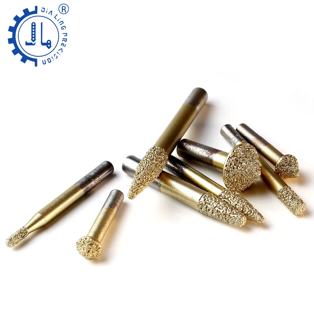 Cnc Finger Milling Cutter Diamond Router Bits For Stone Granite - Buy ...