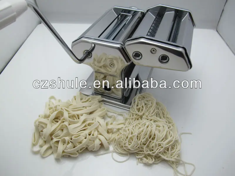 150mm Stainless Steel 430 Pasta And Noodle Making Machine Lfgb Dolly ...