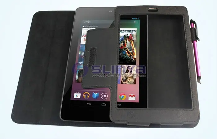 Leather Smart Cover for Google Nexus 12 - Waterproof Tablet Stand