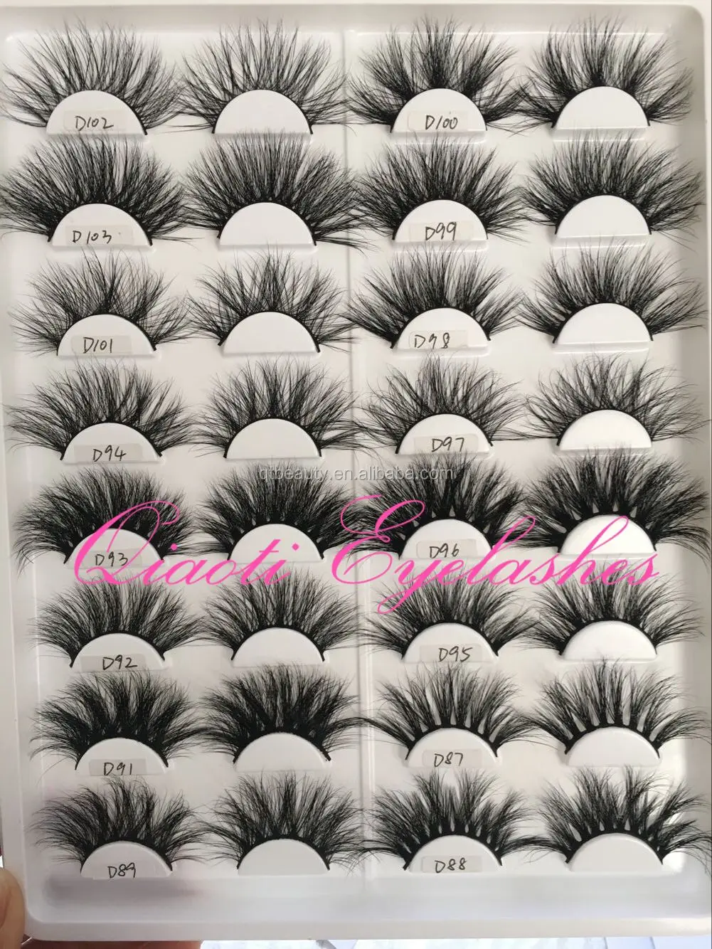 5d Dramatic 25mm Long Mink Eyelashes Fluffy Lashes| Alibaba.com