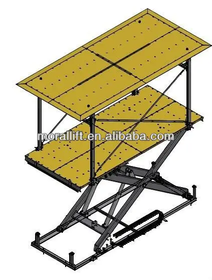 Double Deck Motorcycle Parking System - Efficient Lifting