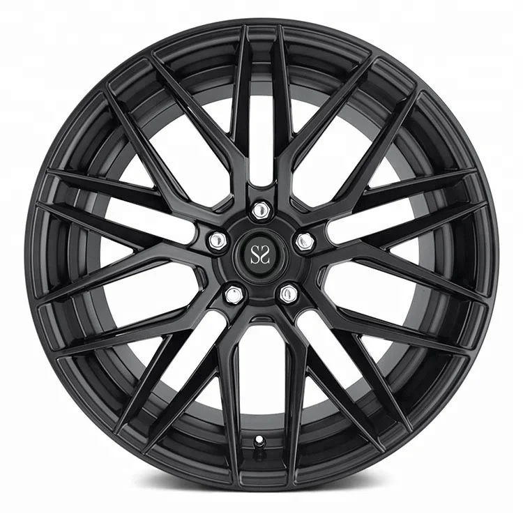 Aluminum Alloy Car Wheel Monoblock Forged Rims 20-22 Inch