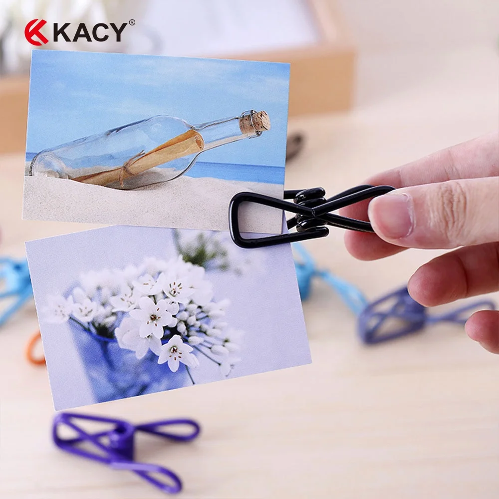 Pvc-coated 2" Steel Wire Clips Holders Multi-purpose Utility Clips ...