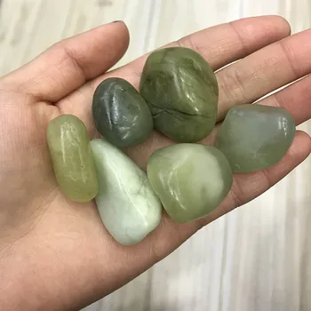 20-30mm Natural 100% Jade Tumbled Xiuyan Jade Stone Crystal From China ...