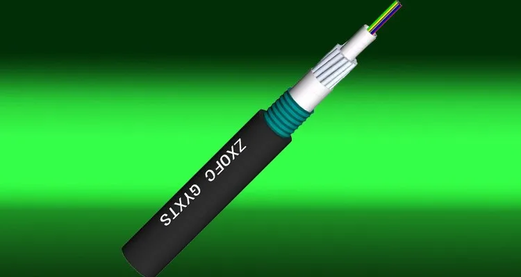 Rodent-Resistant PVC-Jacketed Fiber Optic Cable GYTS53/GYTS54/GYTS04/GYXTS for Outdoor & Aerial ...