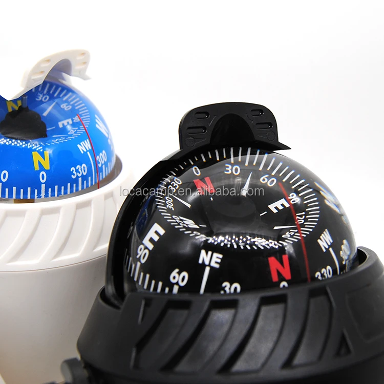 Nautical Magnetic Boat Ball Compass with LED Light