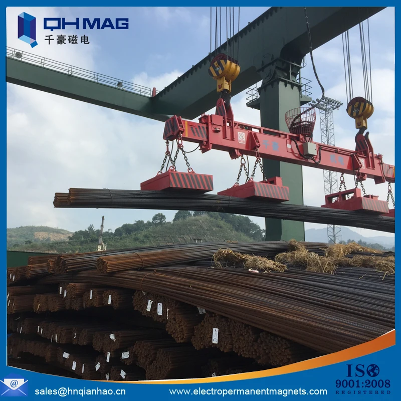 Electro Permanent Lifting Magnet for Steel Billet Handling