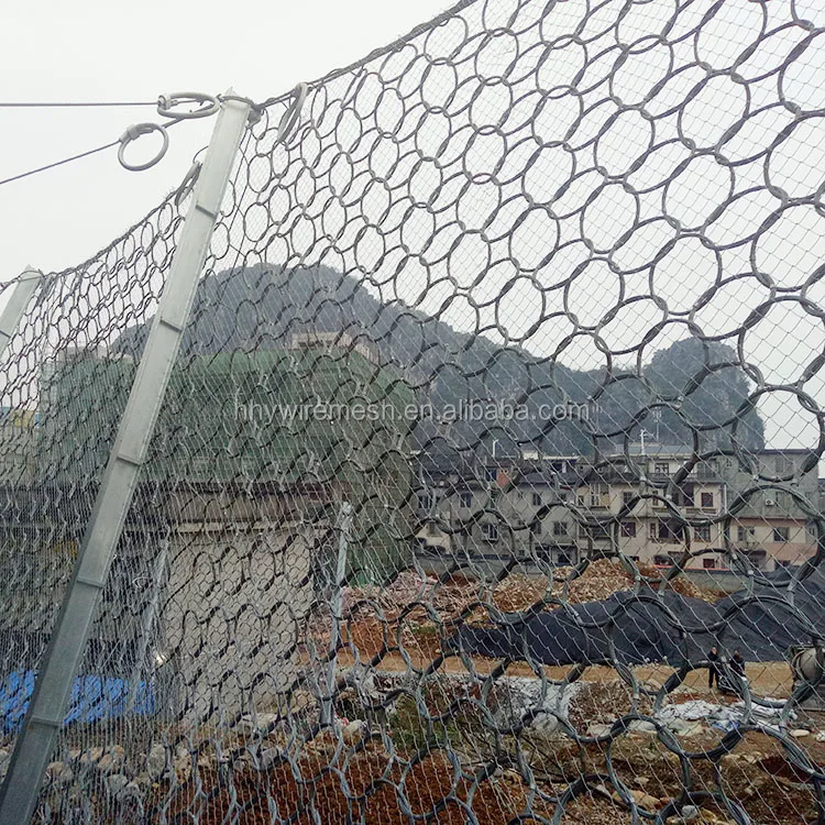 Hexagonal Metal Fence Mesh for Slope Protection & Landslide Prevention