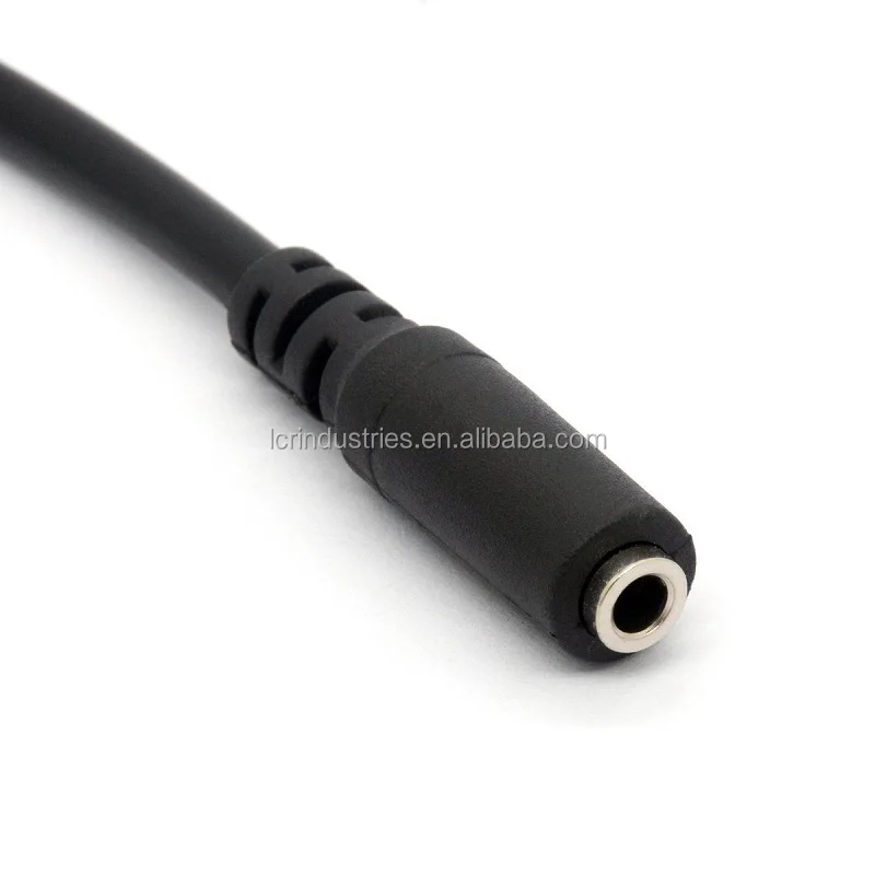 Micro USB Male to 3.5mm Female Aux Audio Adapter Cable