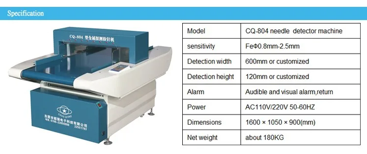 Needle And Metal Detector For Garment And Textile Industry,Needle Or ...