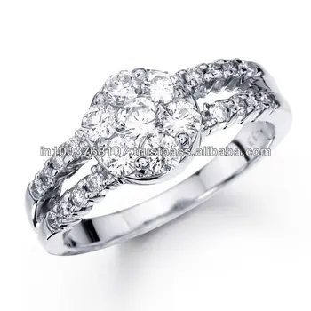 Pressure Setting Diamonds Jewelry For Men And Women Couple Wedding ...