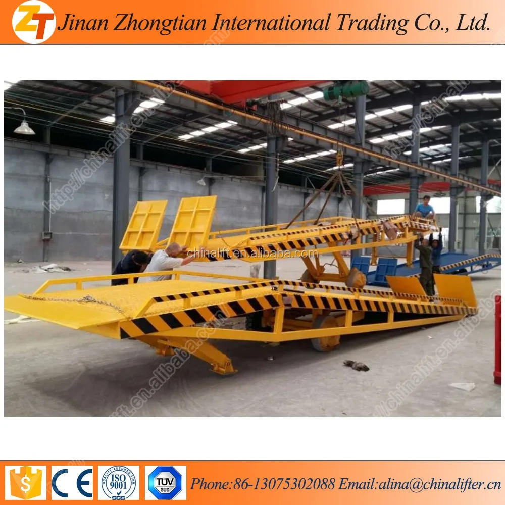 Hydraulic Docker Lever - Stationary Dock Ramp by ZHONGTIANGUOJI