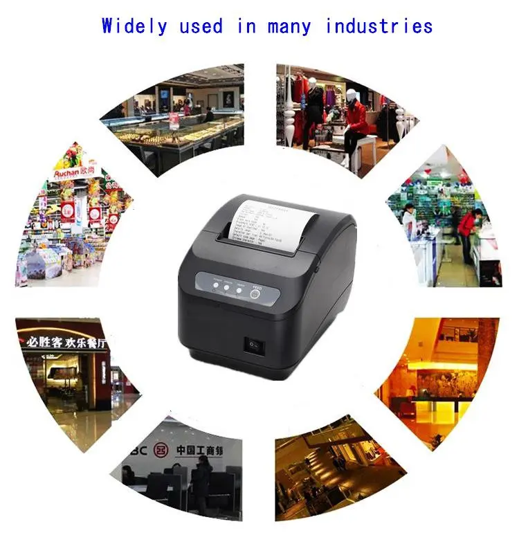 China 80mm Thermal Bill Receipt Pos 80 Printer Thermal Driver A4 ...
