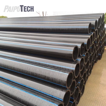 Large Diameter Full Form Black Pn10 Pe100 Hdpe Pipe For Water Supply ...