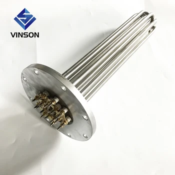 Electric Heating Element 380v 3 Phase 40kw Industrial Immersion Water ...