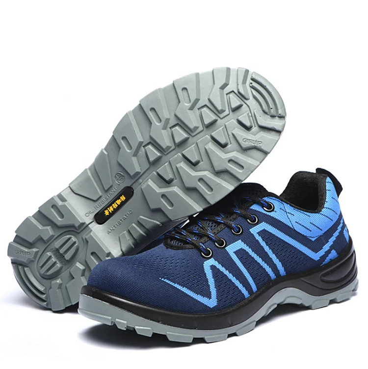 Custom Steel Toe Labor Shoes Breathable Pu Sole Work Construction ...