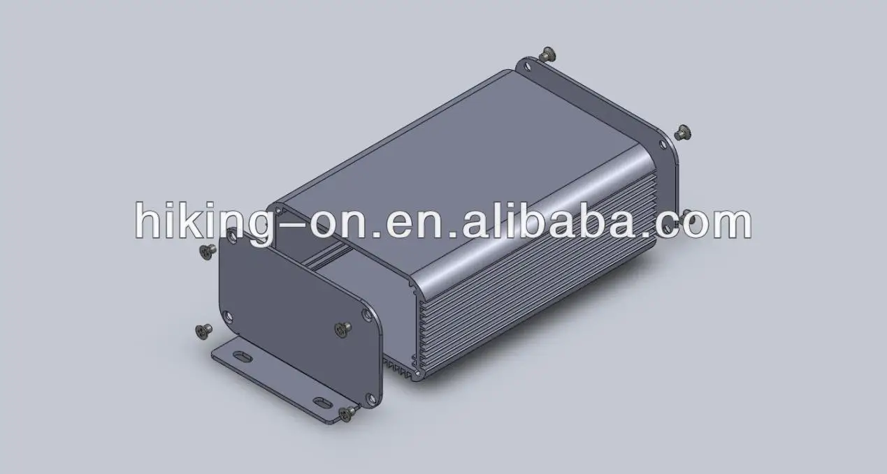 Aluminum Extrusion Tubular Enclosure Profiles/aluminum Extruded ...