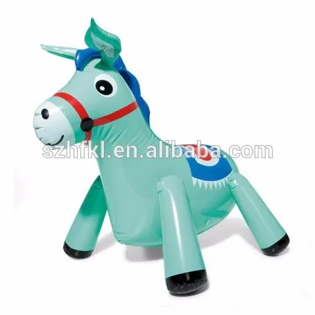 Party Decoration Lovely Kids Toy Inflatable Pin The Tail On Donkey ...