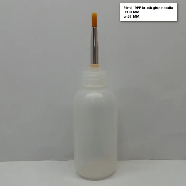 Wholesale Metal Tip Bottle - 50ml Plastic Squeeze Bottle