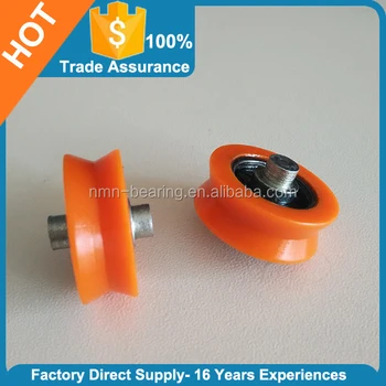 V Groove/ Shape/ Guide Plastic Roller For Windows And Doors - Buy ...