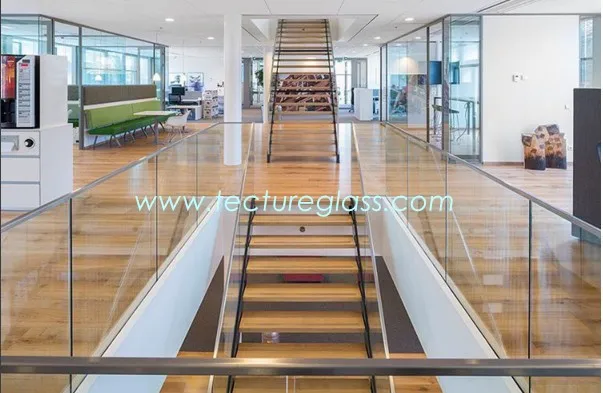 Tecture Ceramic Fritted Gradient Design Glass for Balustrades