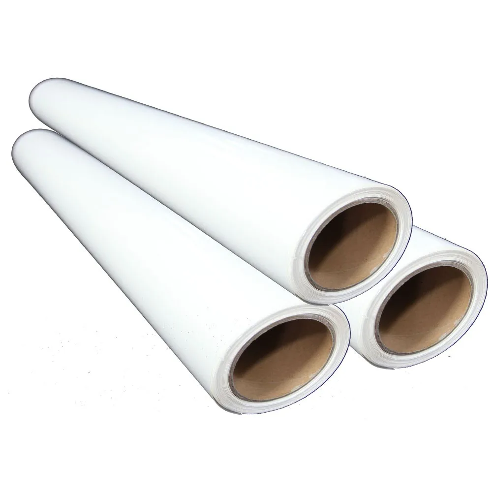 Pu Plain White Viyl Roll Printable Vinyl For Light Color Cloth Fabric ...