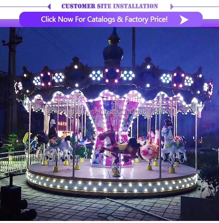 Carousel Playground Equipment - 16 Seats Roundabout