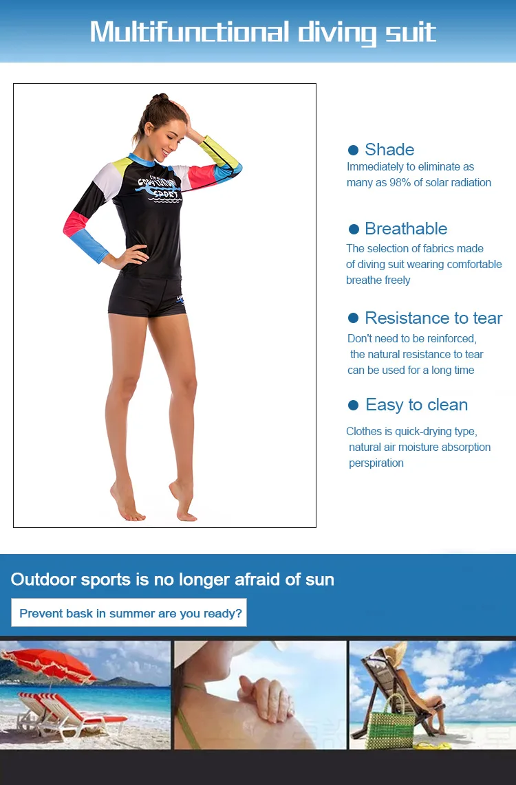 Sublimated Printing Custom Colored Wetsuits Womens Custom Logo Printed ...