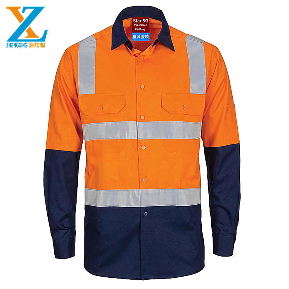 High Visibility Construction Mining Worker Waterproof Reflective Safety ...