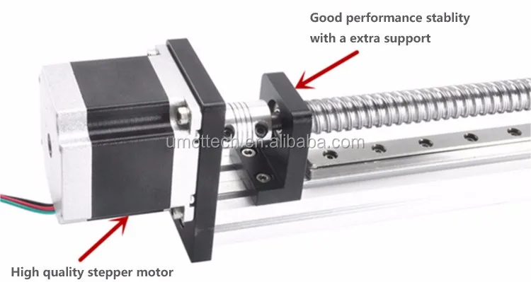 Ball Screw Linear Actuator With Stepper Motor - Buy Linear Actuator ...