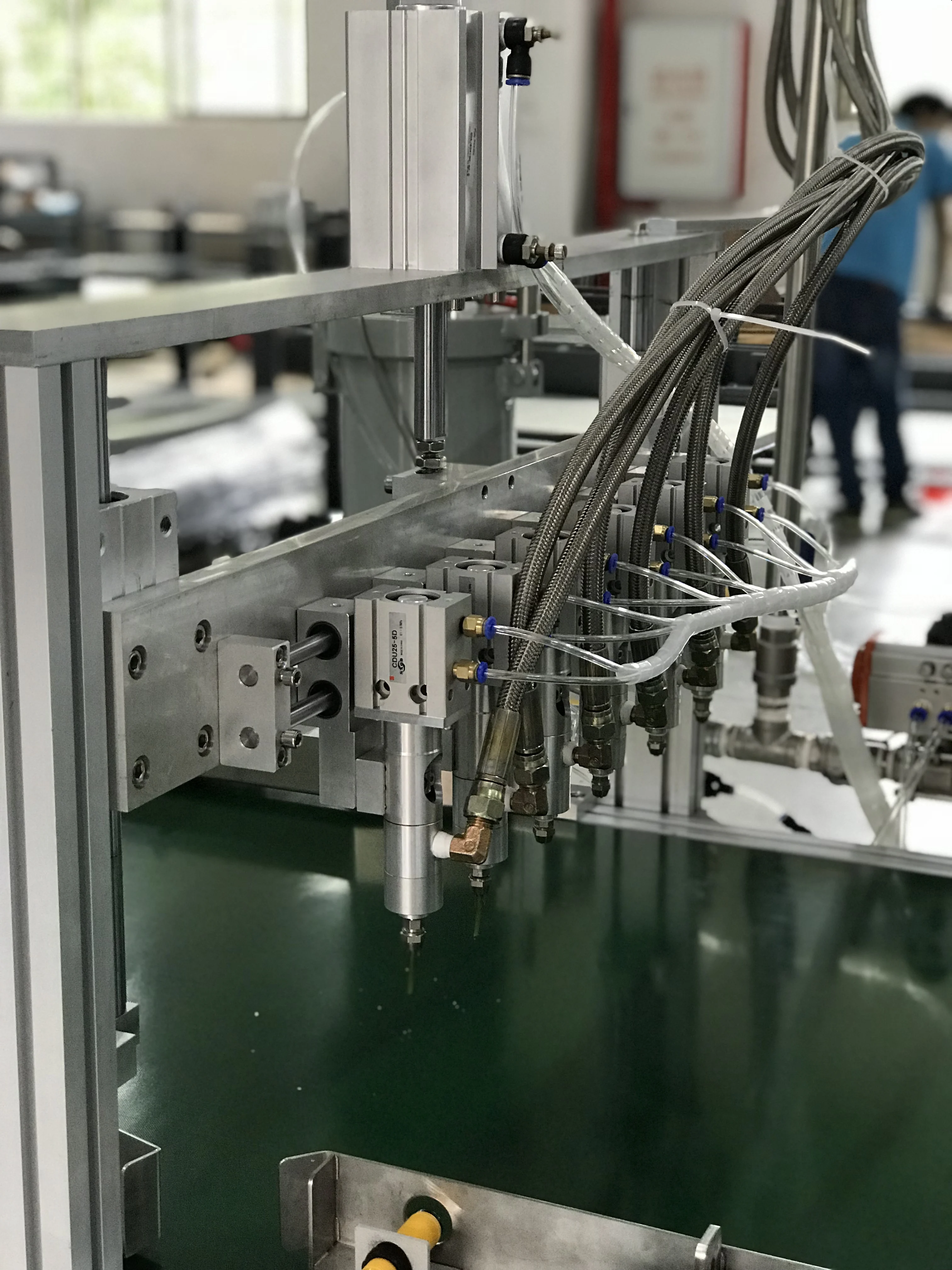 Led Panel Light Automatic Assembly Machine Glue Dispensing And Mounting ...