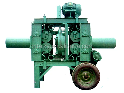 220 Mm Vertical Type Mobile Log Wood Debarker - Debarker Pro