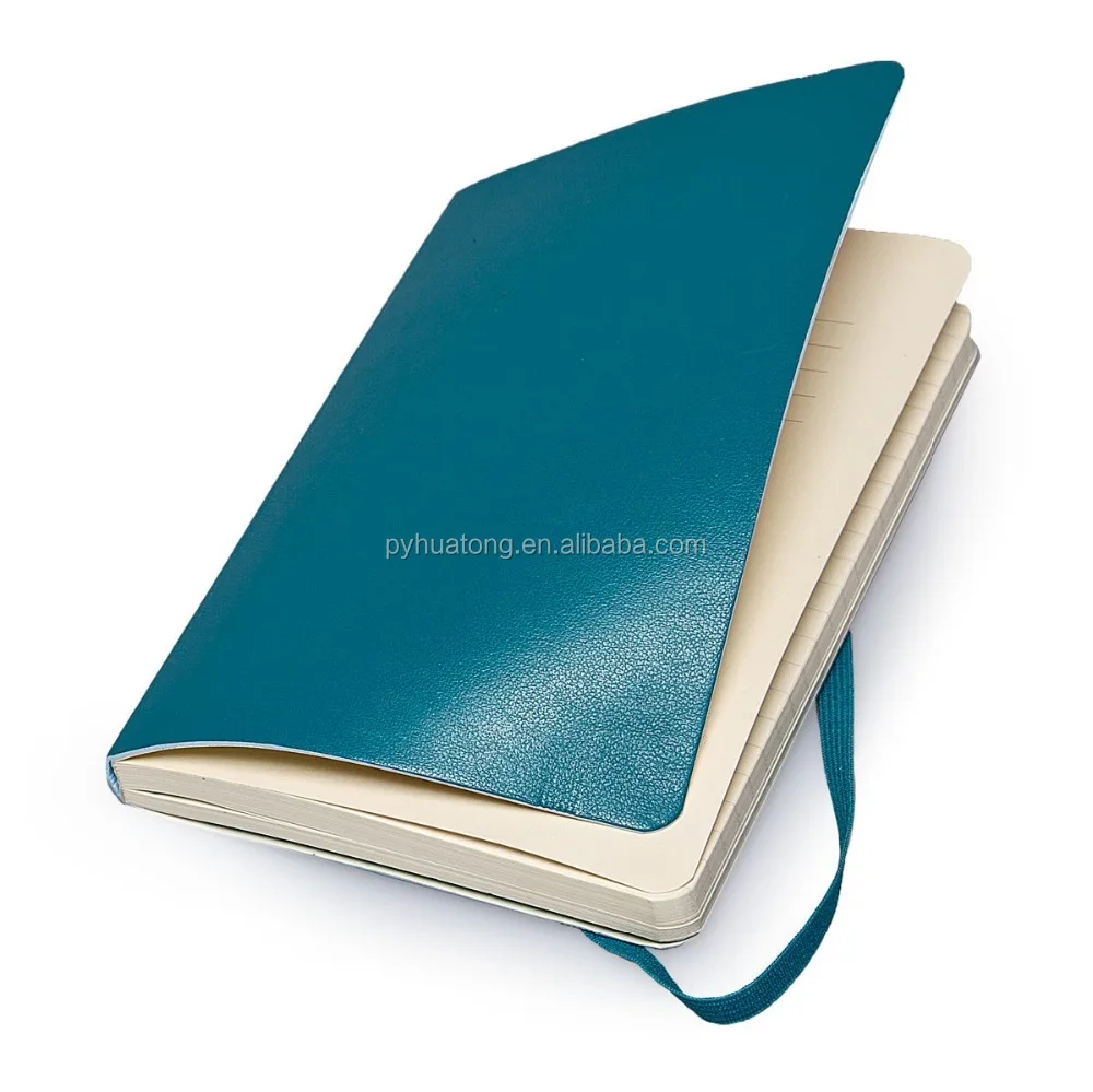 Soft Cover Pu Leather Notebook With Elastic Band - Buy Soft Cover ...
