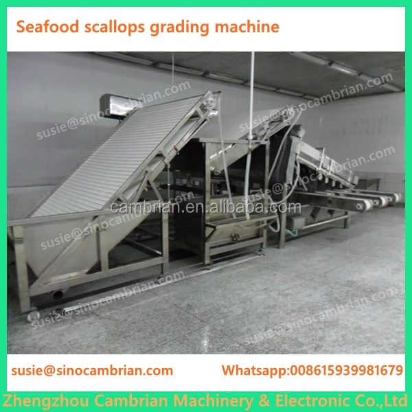 5 Levels Shrimp Grading Machine Crayfish Sorter With Rotation Roller ...