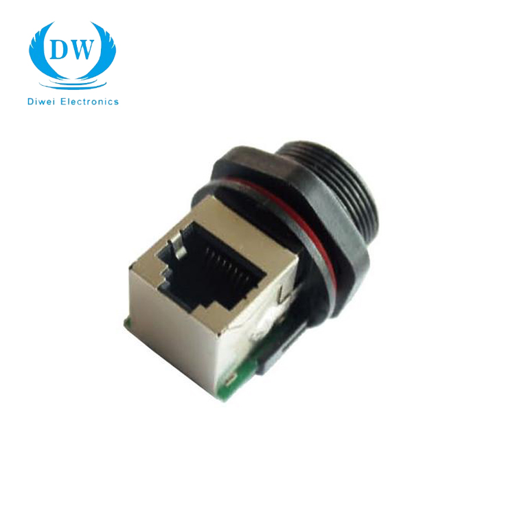 Anti-corrosion RJ45 IP54 Waterproof Connectors for Photo Gear