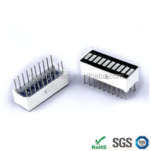 10 Segment LED Bar Graph - Bright and Efficient Display