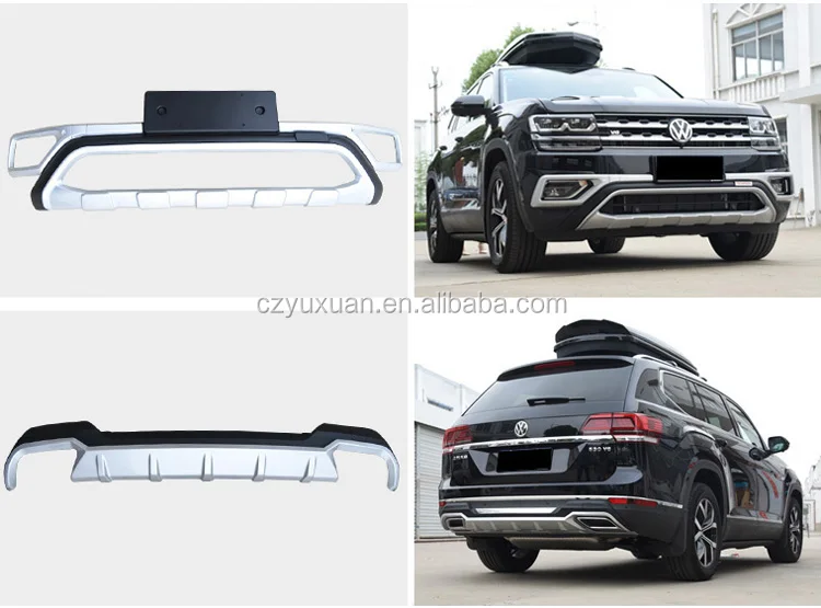 Front And Rear Bumper Guard For Volkswagen Teramont/atlas Bumper ...