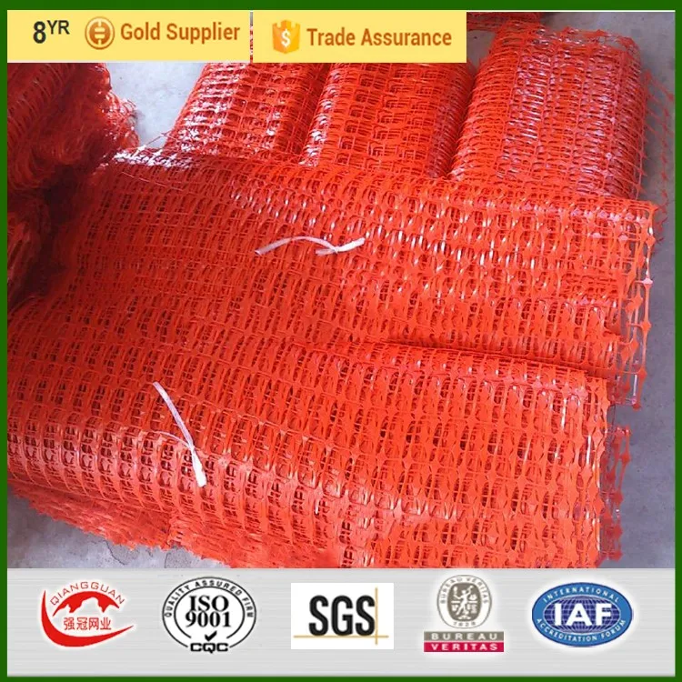Orange Plastic Construction Safety Net/plastic Safety Fence Net - Buy ...