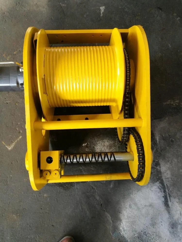 Customized Hydraulic Hauling Fishing Net Winch with Spooling Device