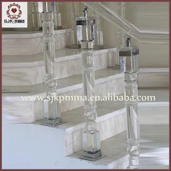 Acrylic Balustrade Transparent Plexiglass Stair Handrails - Buy ...