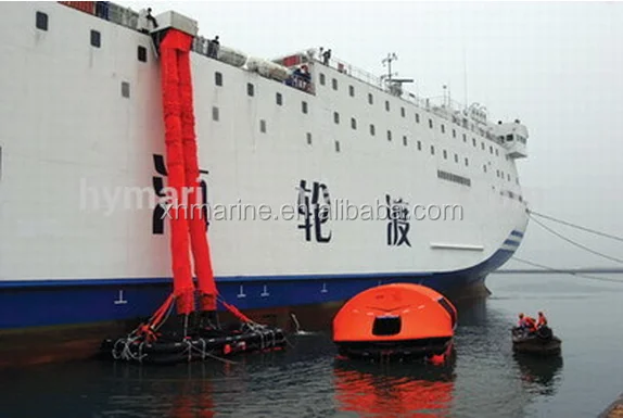 Double Chute Type Ship Escape Devices - MES Marine Evacuation System