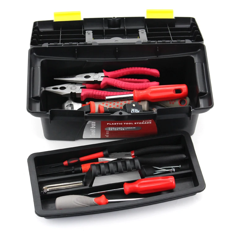 North Sun 19" Plastic Tool Boxes Hardware Storage Toolbox With ...