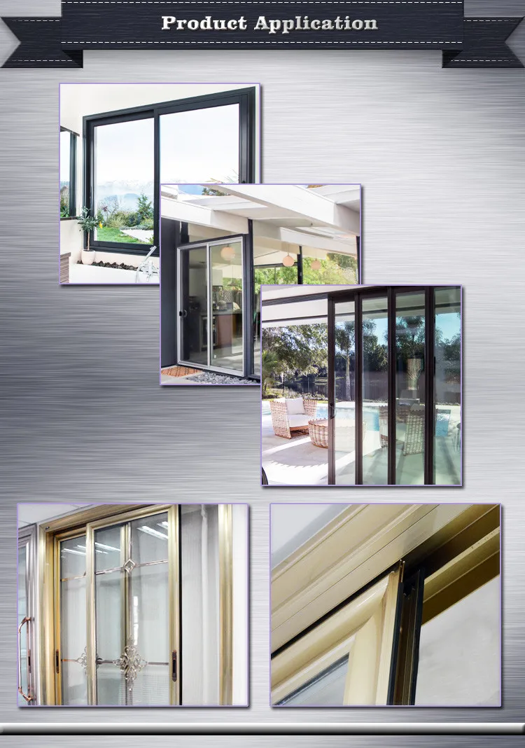 Anodized Custom Aluminium Sliding Window Frame Glass Design - Buy ...