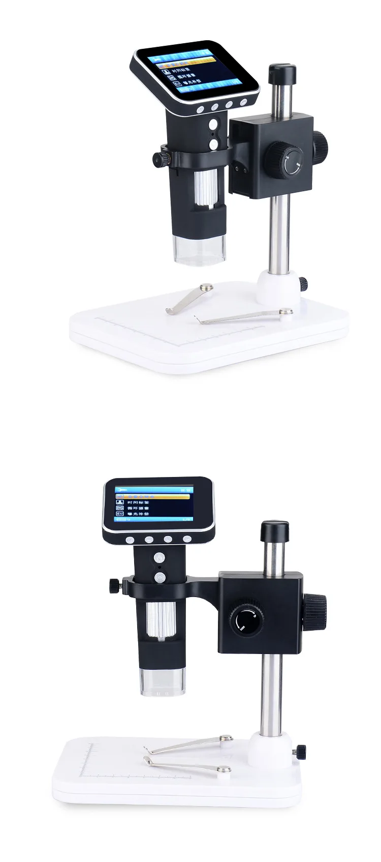 2.4" Lcd Wireless Digital Microscope With 2mp Image Sensor 500x Digital ...