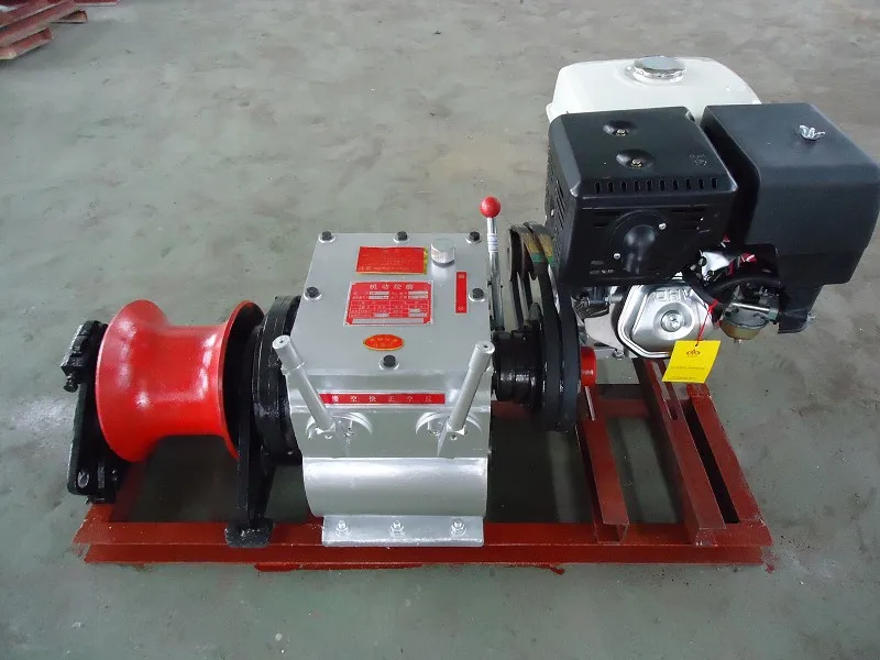 3T 5T 8T Gasoline Diesel Electric Power Wire Rope Cable Pulling Engine ...