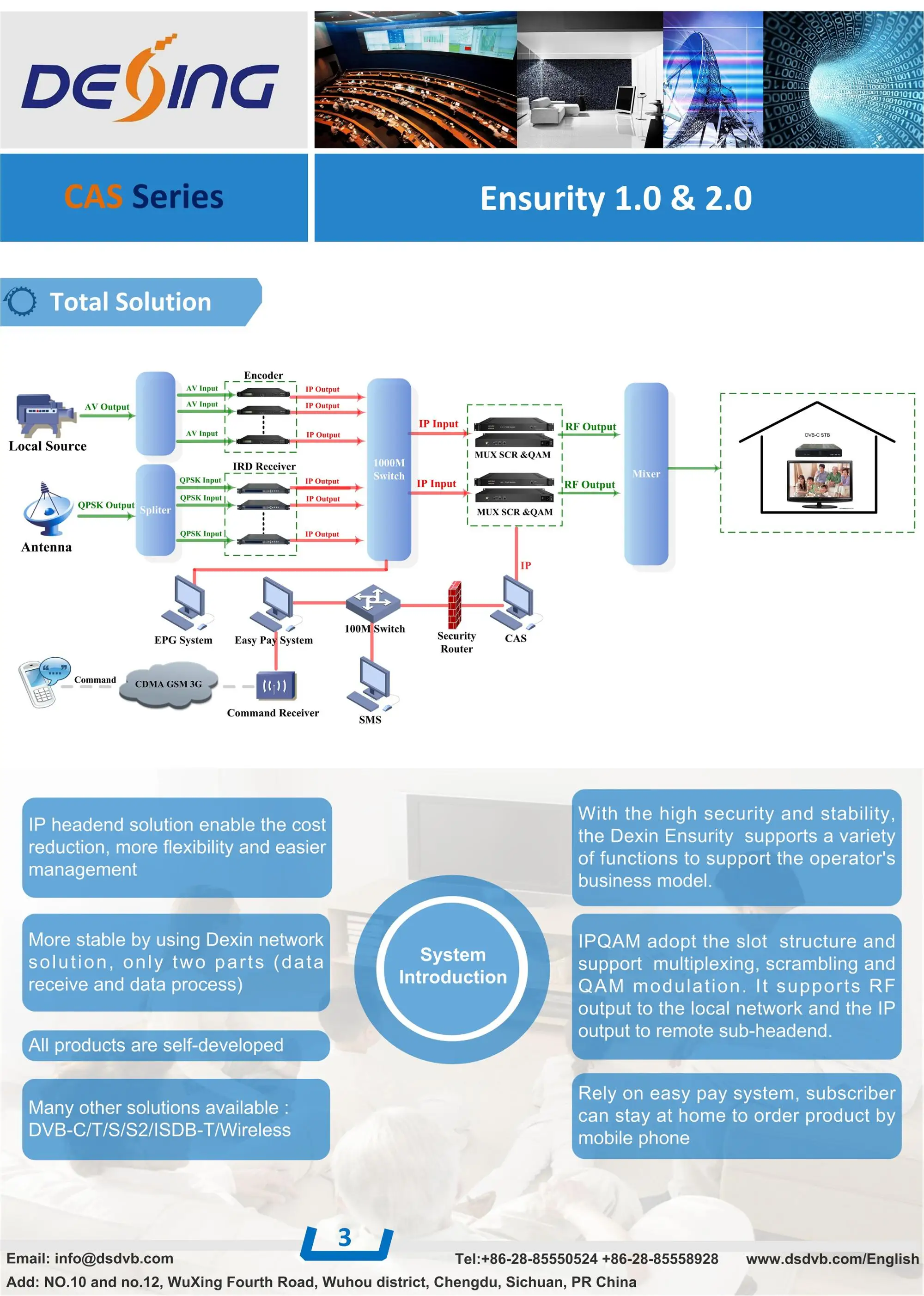 DTV Conditional Access System(cas) - Secure and Reliable