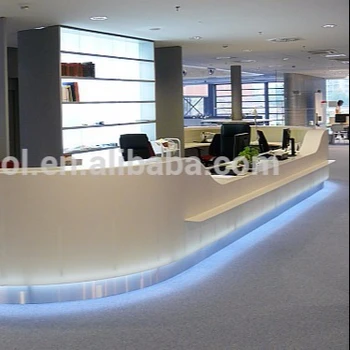 Modern Design Bank Reception Table/hotel Front Reception Desk/bank ...