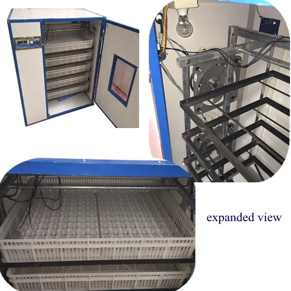 1200 Eggs Industrial Chicken Egg Cabinet Incubators Hatcher for Sale at ...