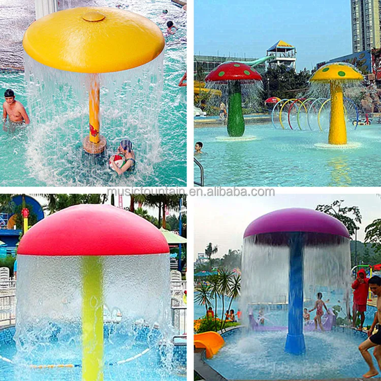 Stainless Steel Spa Mushroom Waterfall For Swimming Pool Kids - Buy ...