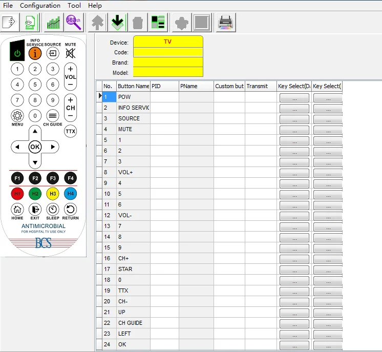 Dt-8806 Super Quality Programmable Ir Remote Control With Longer ...